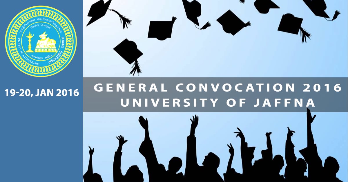 Thirty First General Convocation of the University of Jaffna ...