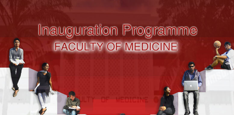 New Batch Inauguration Programme - Faculty of Medicine | University of Jaffna