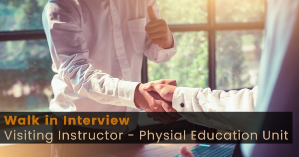 Walk in Interview - Visiting Instructor | University of Jaffna