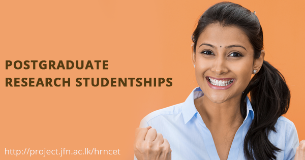 Postgraduate Research Studentship | University of Jaffna